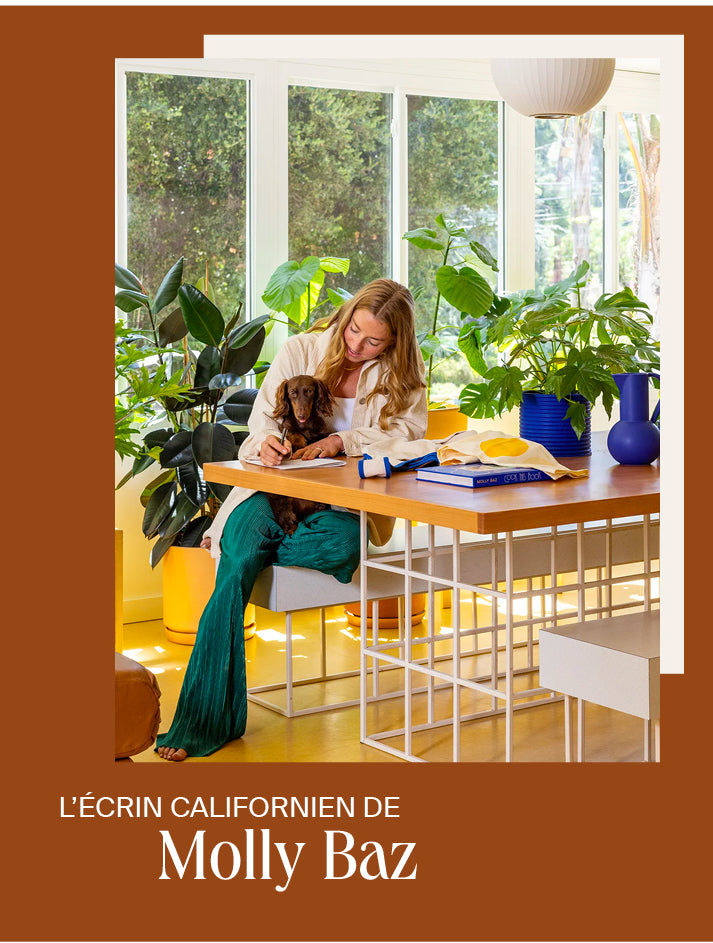 Chez l'auteure et influenceuse food Molly Baz – Insidy